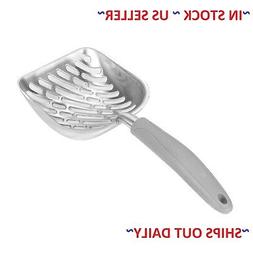 METAL CAT LITTER BOX NON STICK POOP SIFTER